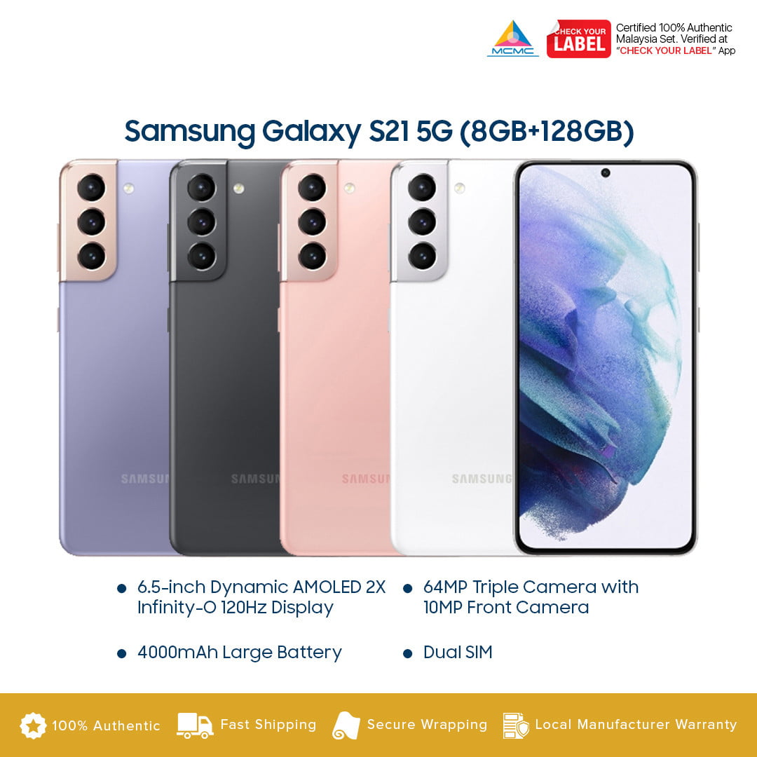 Samsung Galaxy S21 5G (8GB+128GB) Price In Malaysia & Specs